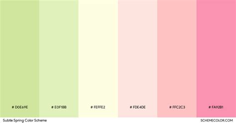 Beautiful Spring Color Schemes For Blog SchemeColor Com