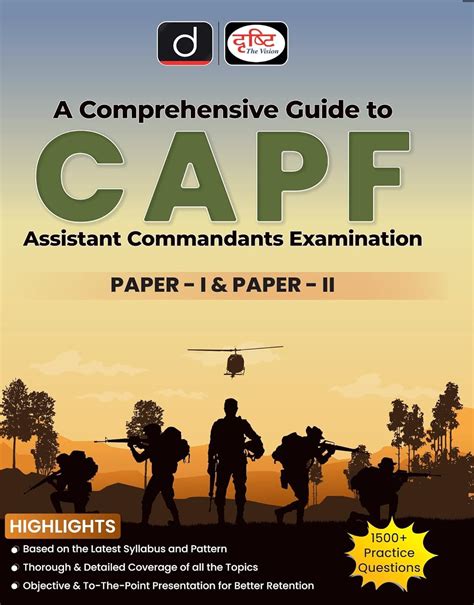 Drishti Ias Capf Assistant Commandant Examination Paper I And Paper Ii