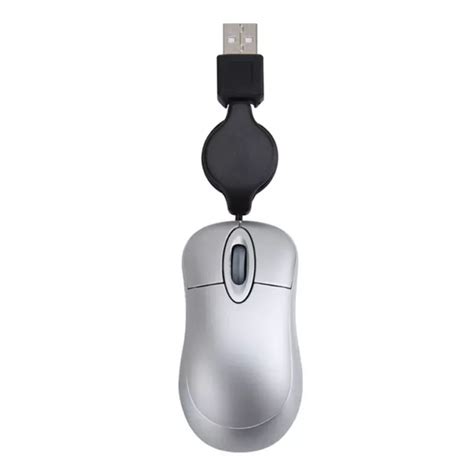 MINI USB WIRED Mouse Retractable Cable Tiny Small Mouse DPI Optical EUR PicClick FR