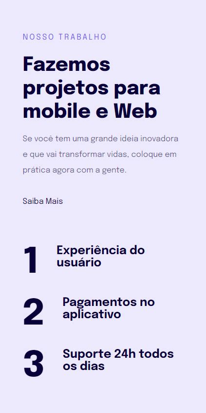 Github Gustavosd Responsividade Css A Html And Css Website I Did For A Class To Practice