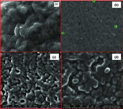 Surface Morphology Of The A Pure Pvdfhfp B Pvdf Hfp 20 Wt