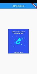 How To Create Scratch Card In Flutter Using A Scratcher Package