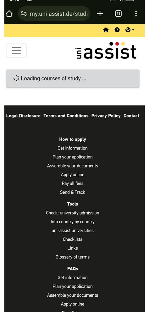 Uni Assist Not Working 😭 Rgermany