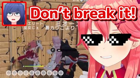 【新着】Miko destroys House that was built by Hololive Staffsan working hard Hololive Eng Sub : さくら ...