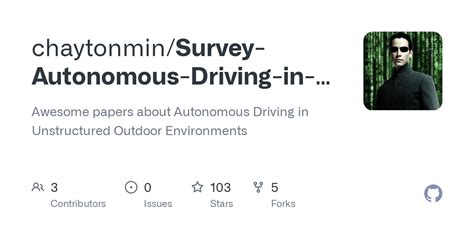 github chaytonmin survey autonomous driving in unstructured