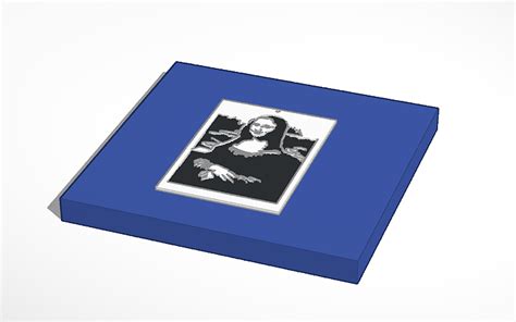 3d Design Mona Lisa Tinkercad