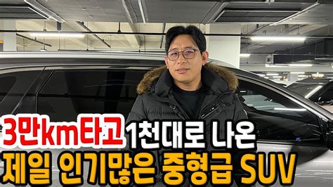 20년은 거뜬히 탈 수 있는 3만km탄 중형급 Suv 1천만원대 Youtube