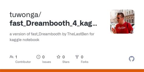 a version of fast dreambooth ipynb by thelastben for kaggle r