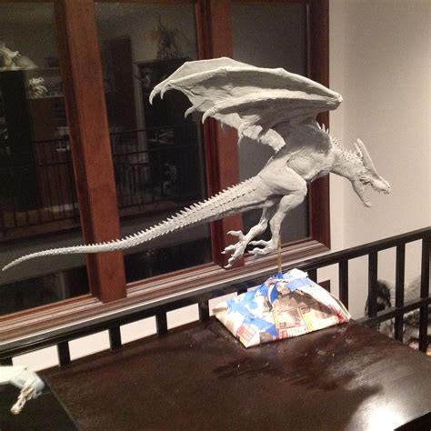Kitbash Dragon Model Kit Dragon Art Dragon Sculpture Fantasy Beasts