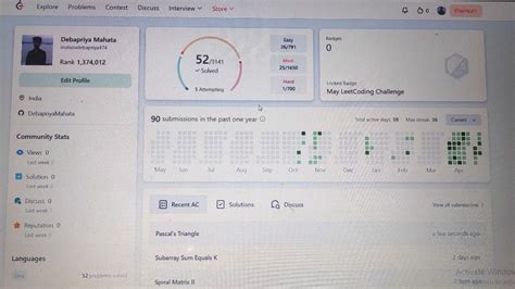 Debapriya Mahata On Linkedin Leetcode Dsa Learningjourney