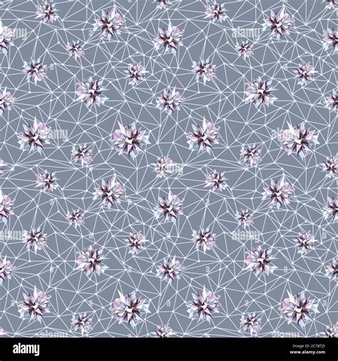 Abstract Geometric Triangle Seamless Pattern Stock Vector Image Art Alamy