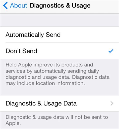 how to increase your privacy by removing location from diagnostic