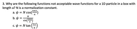 Solved Why Are The Following Functions Not Acceptable Chegg