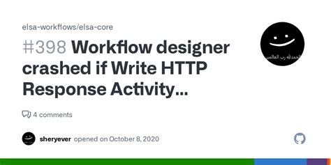 Workflow Designer Crashed If Write Response Activity Content Is A Javascript Expression