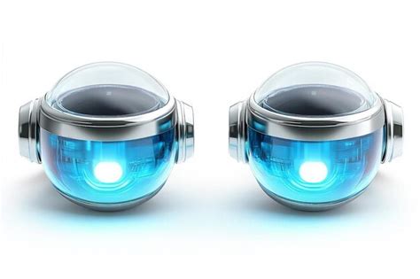 High Tech Headphones With Sharp Futuristic Designs Premium Ai