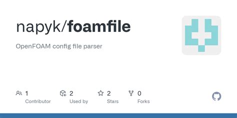 Github Napykfoamfile Openfoam Config File Parser