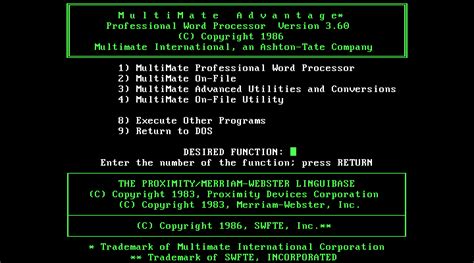 Winworld Multimate Advantage 3 6