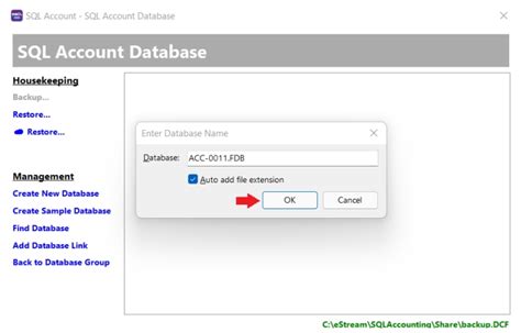 Backup Restore SQL Documentation