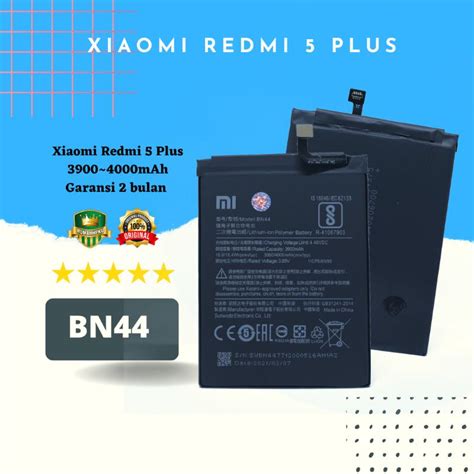 Jual BATERAI BATTERY XIAOMI REDMI PLUS BN Shopee Indonesia