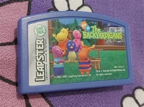 Leapster Leapfrog Game The Backyardigans Catridge Only No Cover 500