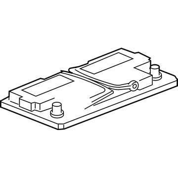 Oem Mopar Bbh7f001aa Battery Storage
