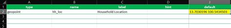 set default location for map on survey esri community