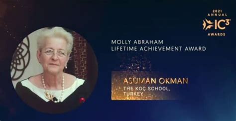 Asuman Okman On Linkedin Thank You So Much To The Ic3 Community For This Award 47 Comments