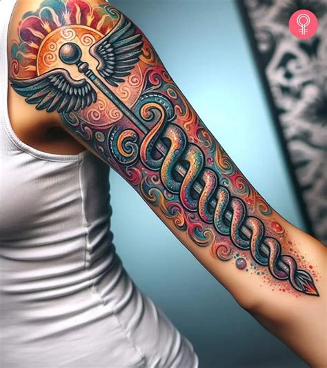 Medical Snake Tattoo