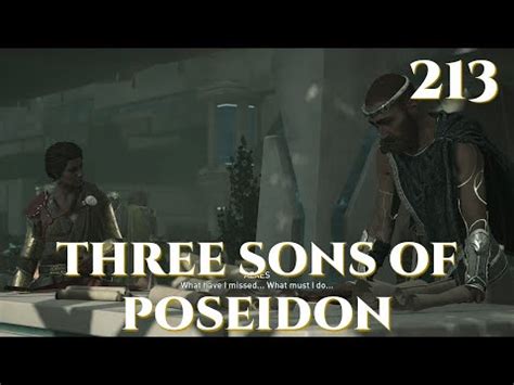 Three Sons Of Poseidon Assassins Creed Odyssey Episode 213 Youtube