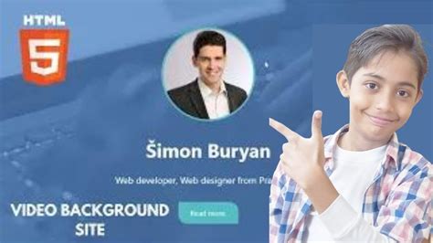How To Make Video Background Site Using Html Only No Css Used Html Tutorials Youtube