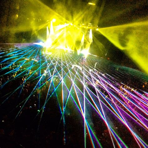 Lights and Lasers at Disco Biscuits Concert