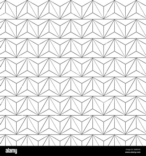 A Minimalist Geometric Pattern With Thin Orange Lines Triangular Shapes And A Clean