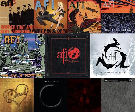 Ranking Every Afi Album