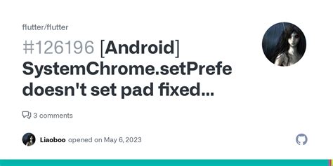 Android SystemChrome SetPreferredOrientations Doesn T Set Pad Fixed