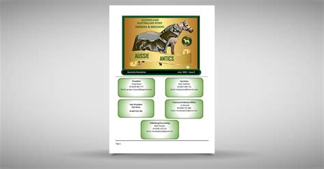 Aussie Antics Newsletter Issue 9 Final