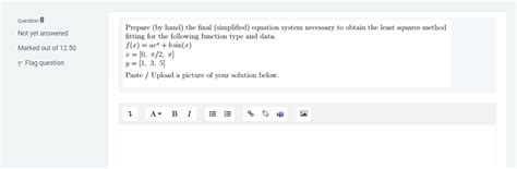 Solved Question Not Yet Answered Marked Out Of Flag Chegg
