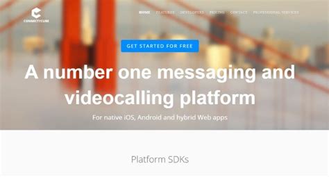 Connectycube Real Time Messaging And Videocalling Backend Platform