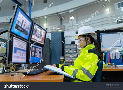 Computer Coding On Large Monitor Images Stock Photos Vectors Shutterstock
