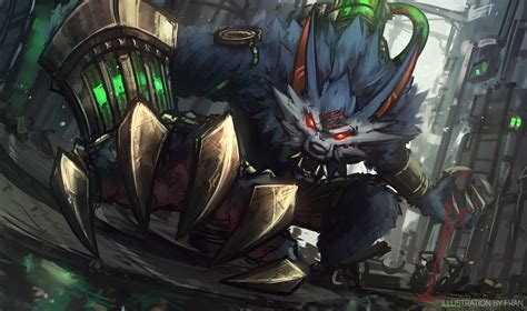 Warwick Fan Art League Of Legends Warwick Wallpaper Warwick Lol
