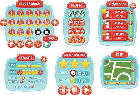 Page 2 Game Ui Panel Vector Art Icons And Graphics For Free Download