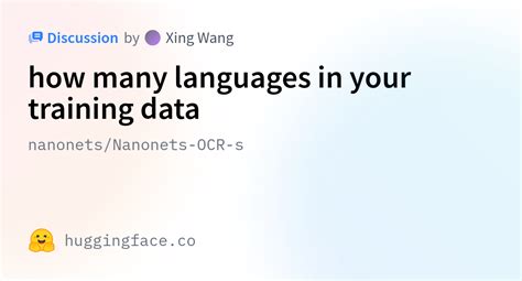 Nanonetsnanonets Ocr S · How Many Languages In Your Training Data