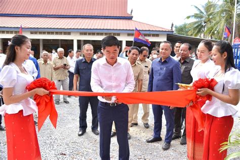 អភិបាលខណ្ឌកំបូល៖ ដាក់ឱ្យប្រើប្រាស់អគារទីស្នាក់ការ ភូមិព្រៃបឹង សង្កាត់កន្ទោក