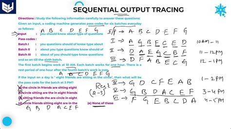 Sequential Output Tracing Reasoning Part 8 Bharath Kumar Youtube
