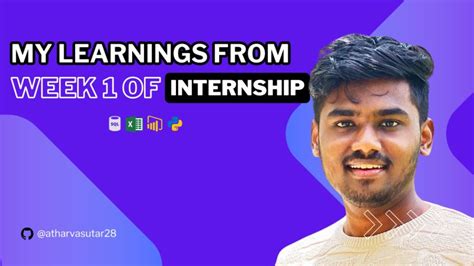 internship dataanalysis learning scrum datacleaning week1