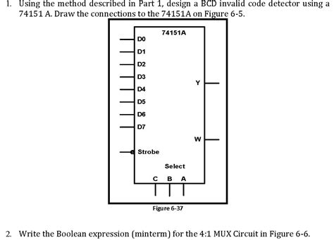 solved 1 using the method described in part 1 design a bcd