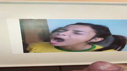 Tribute Cum Porn Girl Open Mouth