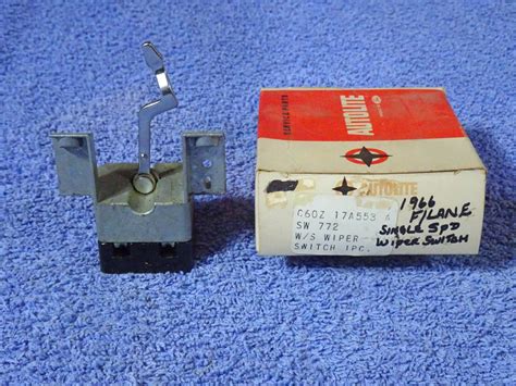 1966 1967 Ford Fairlane Autolite Single Speed Windshield Wiper Switch