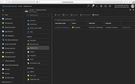 Deploy Couchbase Server Using Azure Marketplace Couchbase Docs