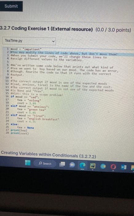 Solved 327 Coding Exercise 1 External Resource 0030