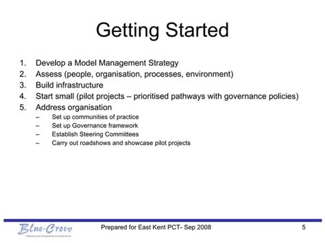 model management framework v1 ppt
